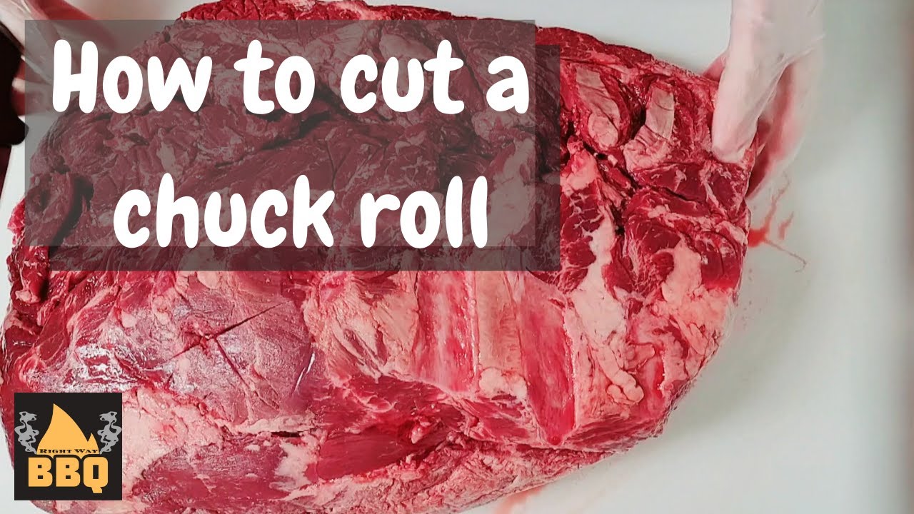 How to cut a Chuck Roll to get a chuck eye, short rib, and chuck roast ...