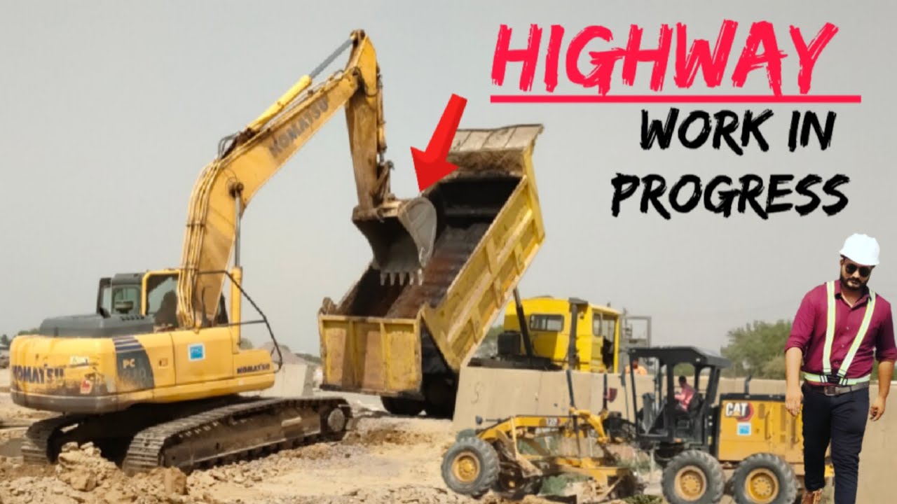 Amazing 😲 Highway construction work - YouTube