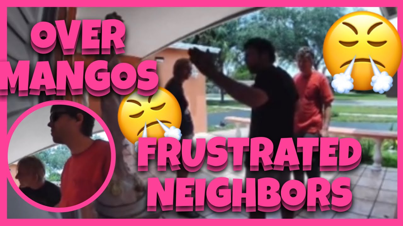 Reaction 55. Neighbors Arguing Over Mangos 🤣 - YouTube