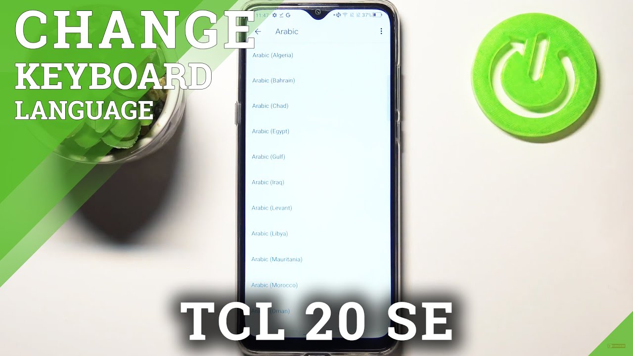 How to Change Keyboard Language in TCL 20 SE – Keyboard Settings - YouTube