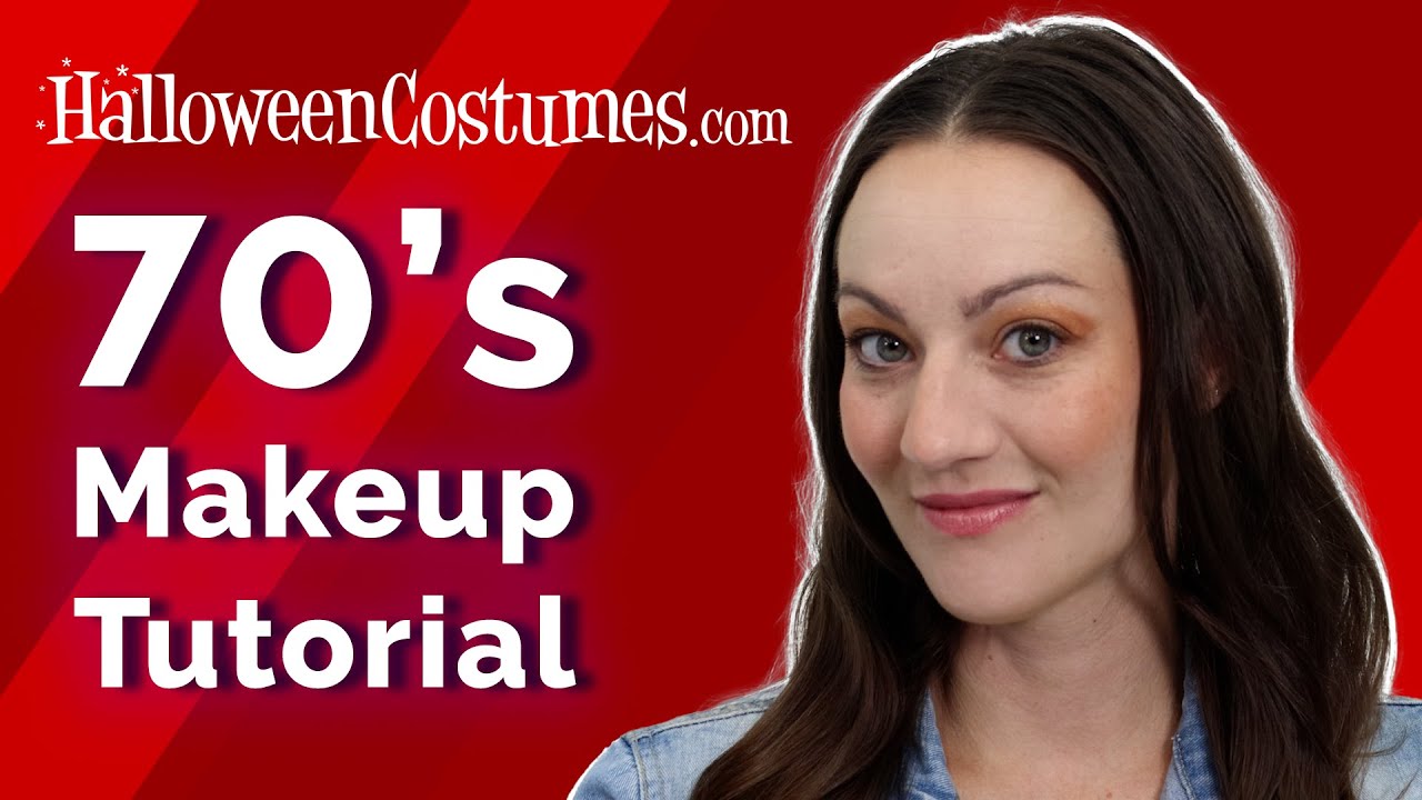 Easy 70s Makeup Tutorial to Light Up at the Disco - YouTube