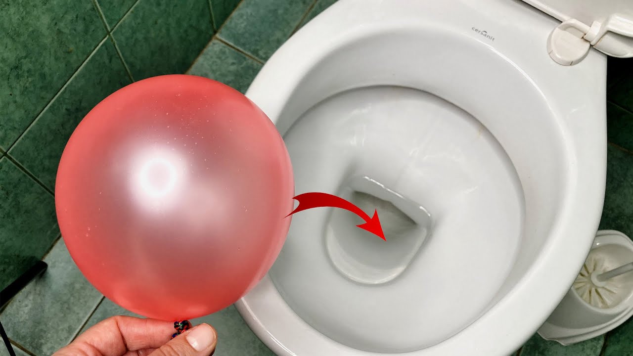 Put a Balloon in the Toilet and See What Happens 💥 The Result Will ...