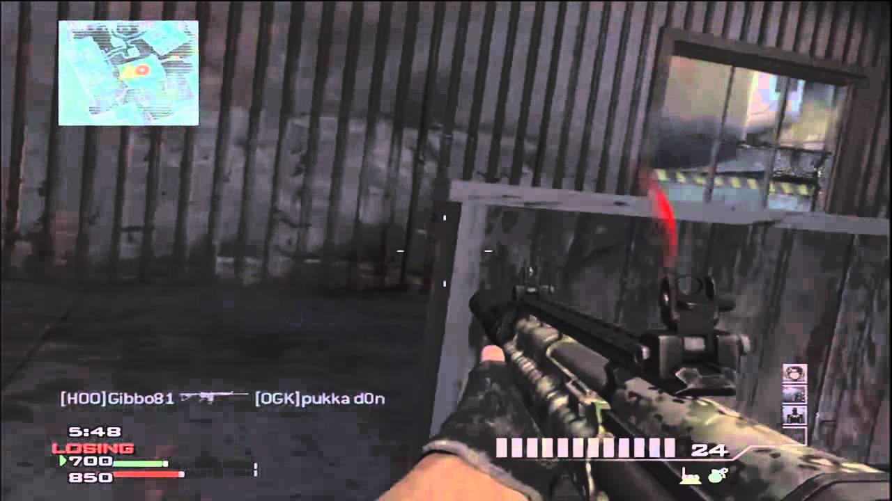 MW3- Silenced KSG- Free-For-All - YouTube
