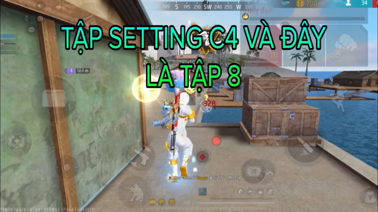 FREE FIRE I HIGHLIGHT TÔI TẬP SETTING C4 VÀ ĐÂY LÀ TẬP 8 - YouTube