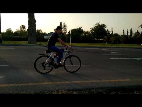 Motorlu velosiped test