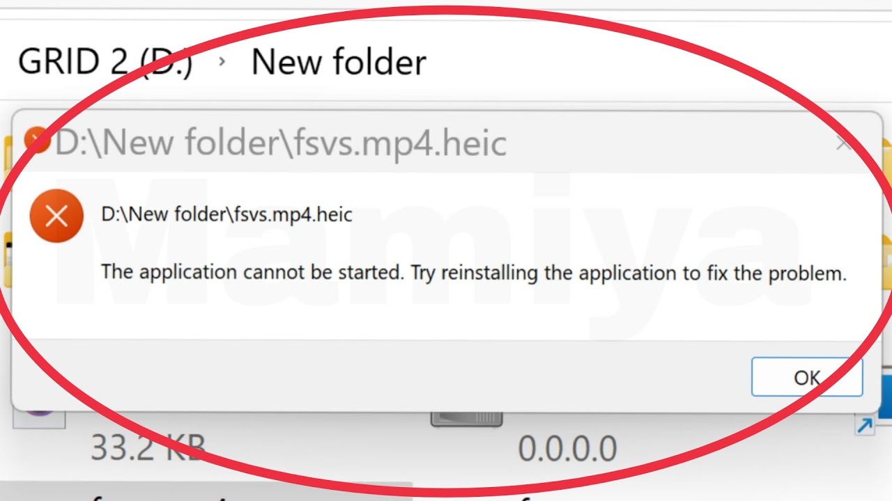 Pc Fix The Application Cannot Be Started Try Reinstalling The