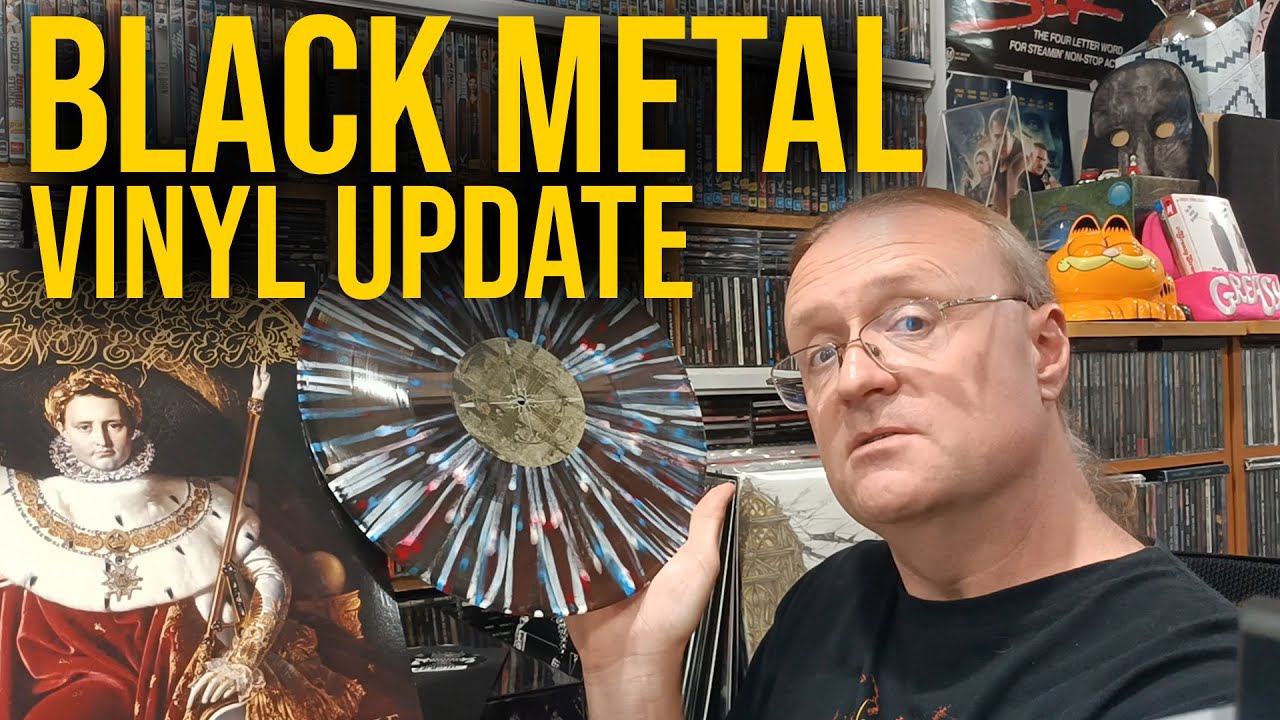 BLACK METAL VINYL Collection Update - March 2024 - YouTube