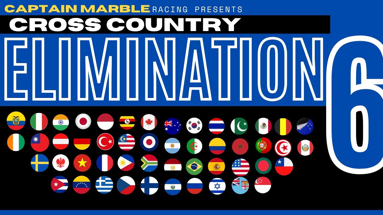 Cross Country Elimination 6 | Captain Marble Racing - YouTube