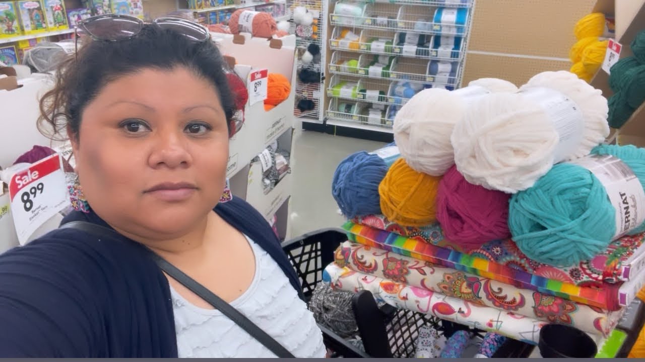 Shopping with me at Joann New yarn let’s get some yarn!! #shopping # ...