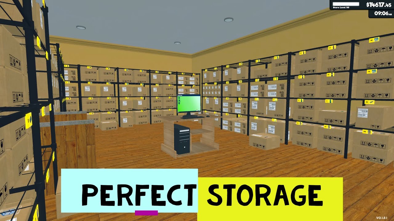 Supermarket Simulator | Perfect Storage | Section 10 - 20k Supermarket ...