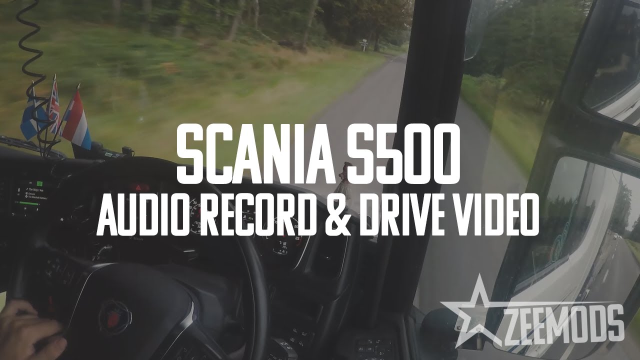 [ETS2] Scania S500 - Audio Record & Drive Video - YouTube