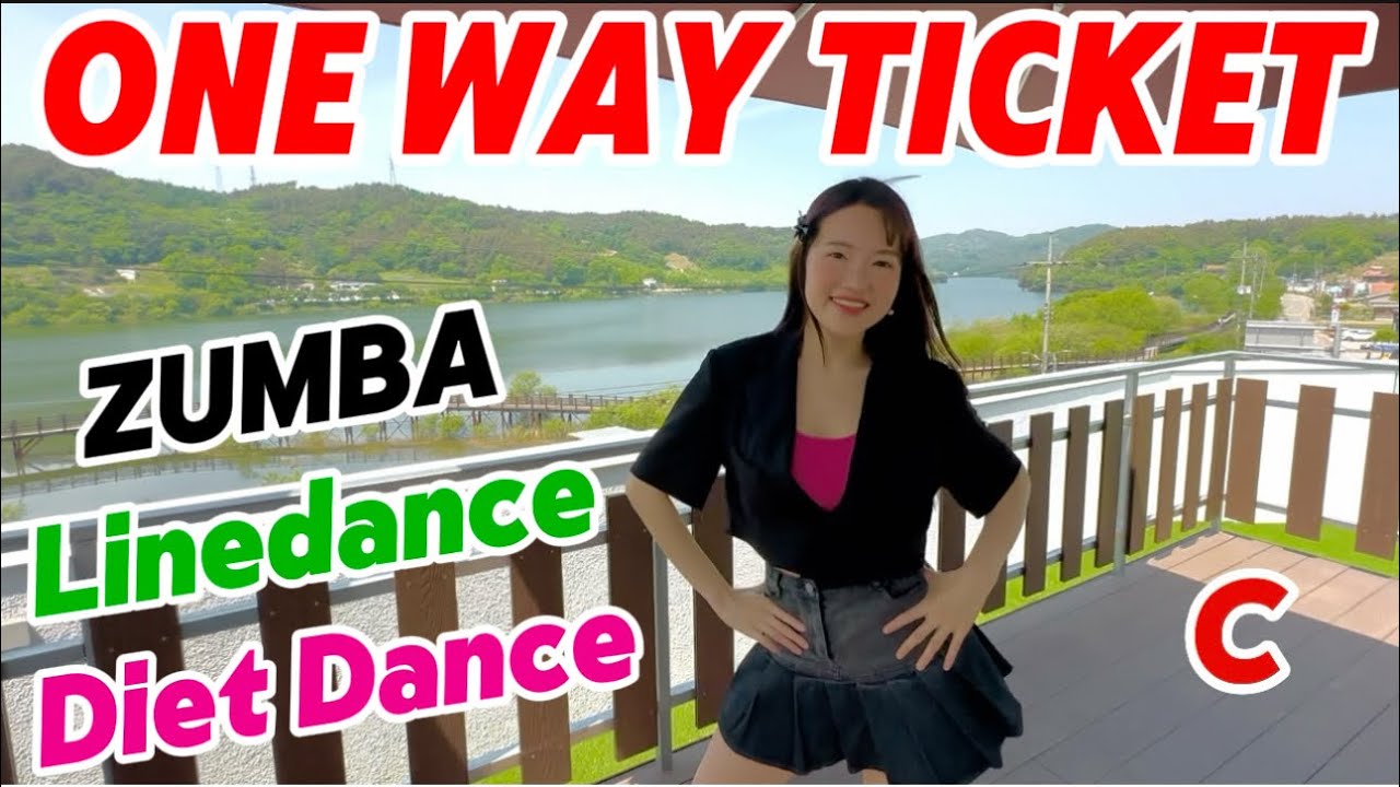 ZUMBA One Way Ticket (Mirror Mode Dance) 원웨이티켓 줌바댄스 Tanja Thomas - YouTube