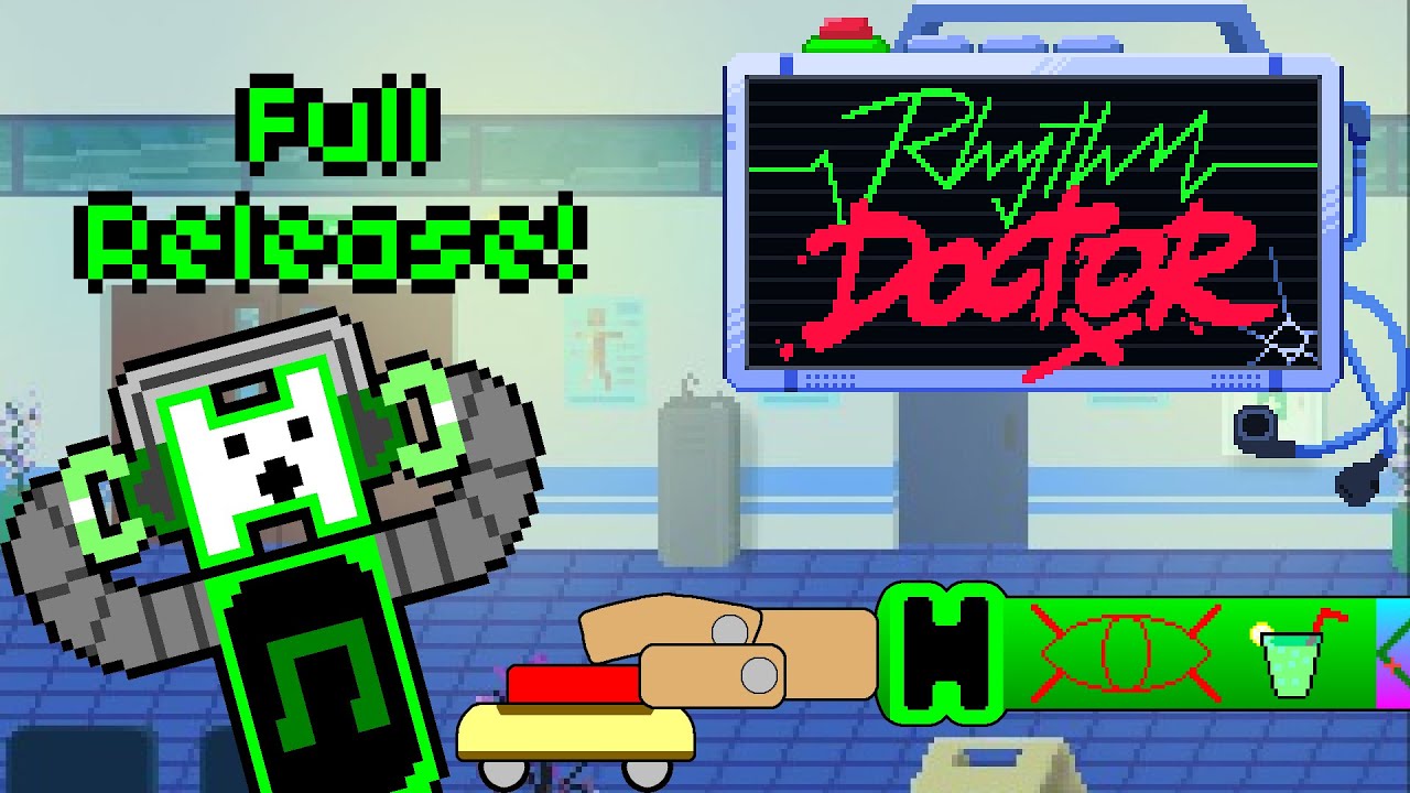 The FULL GAME is OUT!!!! || Rhythm Doctor playthrough (Ep 27) - YouTube