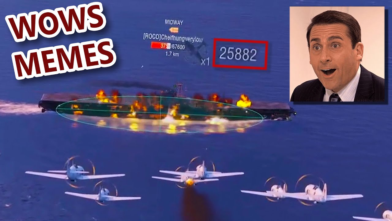 WoWs Funny memes 51 - YouTube