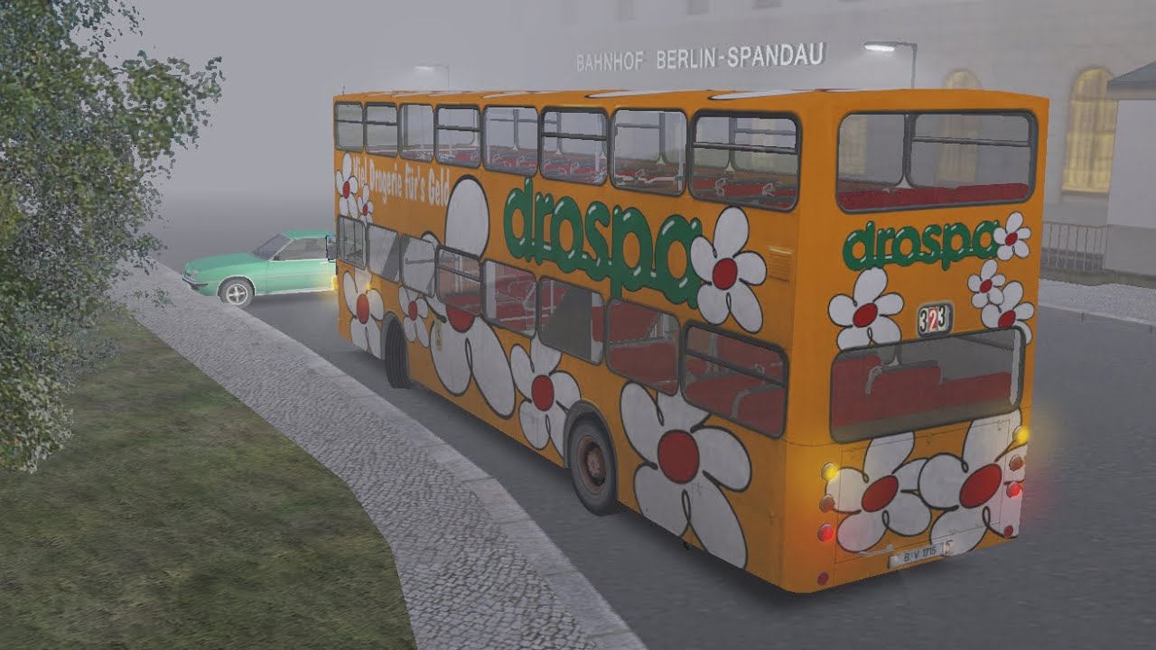 [OMSI] Betriebsfahrt: Berlin Route 5E, MAN SD200 (SD80, 1715), Extreme ...