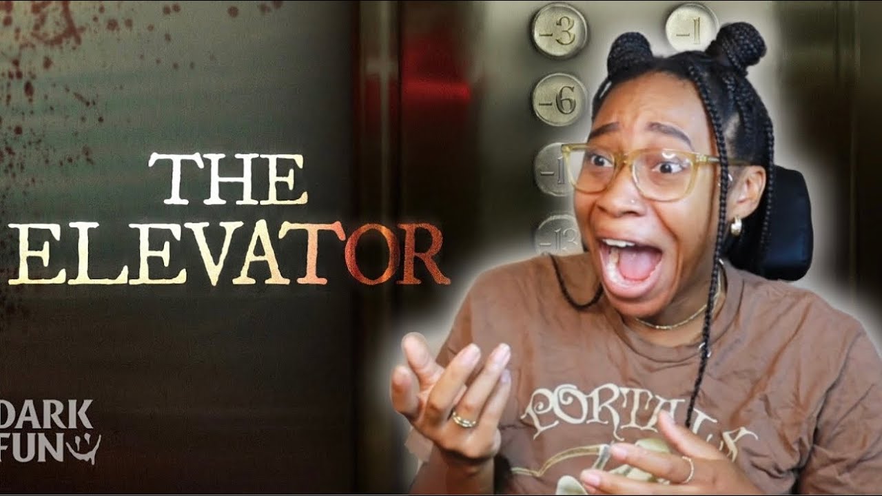 FAVOUR REACTS TO HORROR SHORT FILM "THE ELEVATOR" 😳 - YouTube