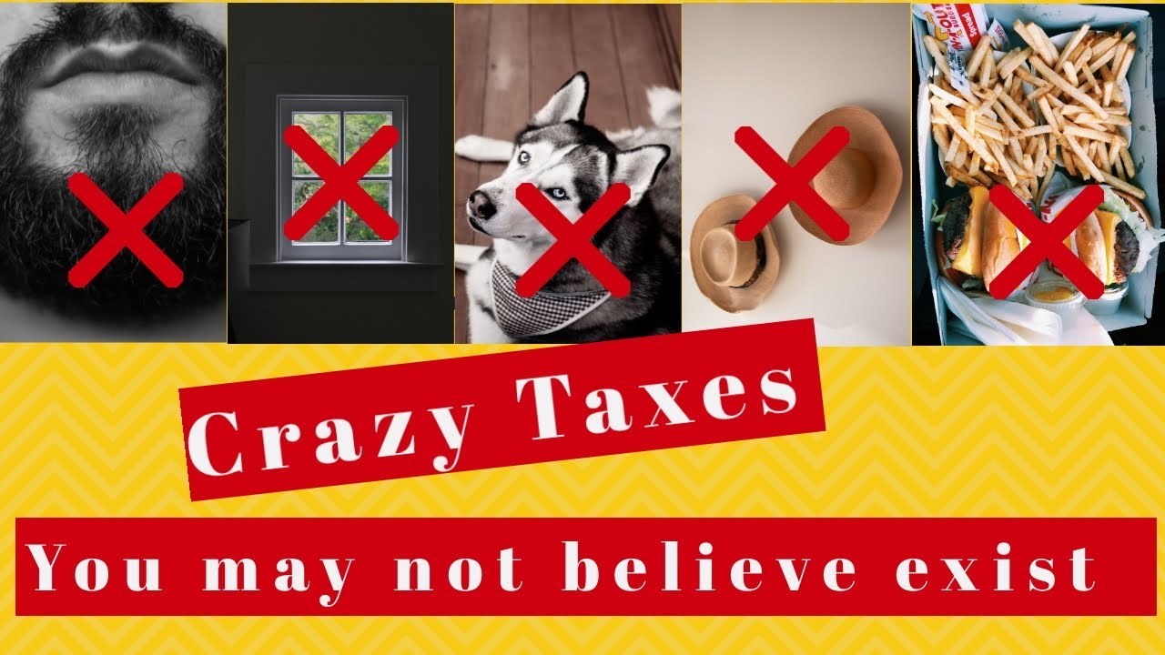 Top 10 Most Weird Taxes in The World || Crazy & Unusual Taxes || - YouTube