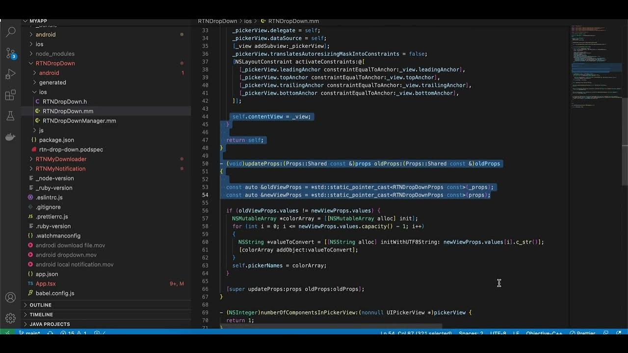 Show PickerView/DropDown/Android Spinner in react native's new architecture without 3rd party ...