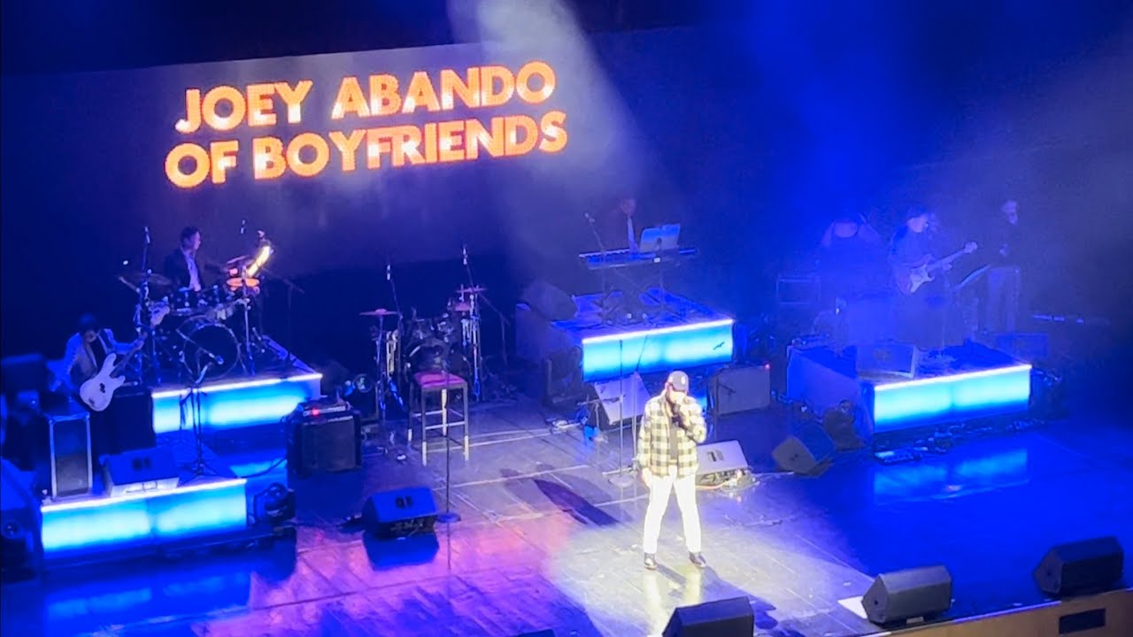 Tugtugan Setenta Joey Abando of The Boyfriends at Solaire concert 2023 ...