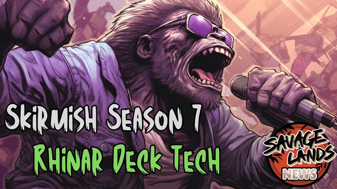 Skirmish Season 7 Rhinar Deck Tech - YouTube