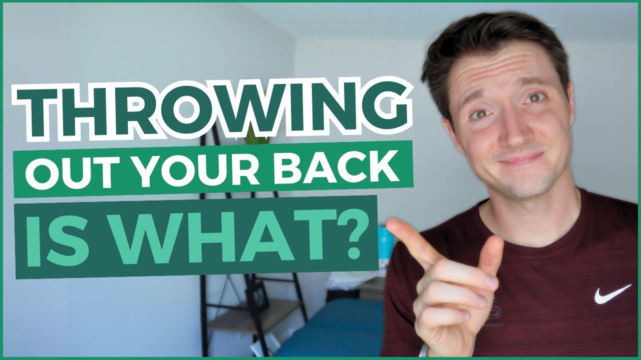 3 Most Common Symptoms When Throwing Your Back Out! - YouTube