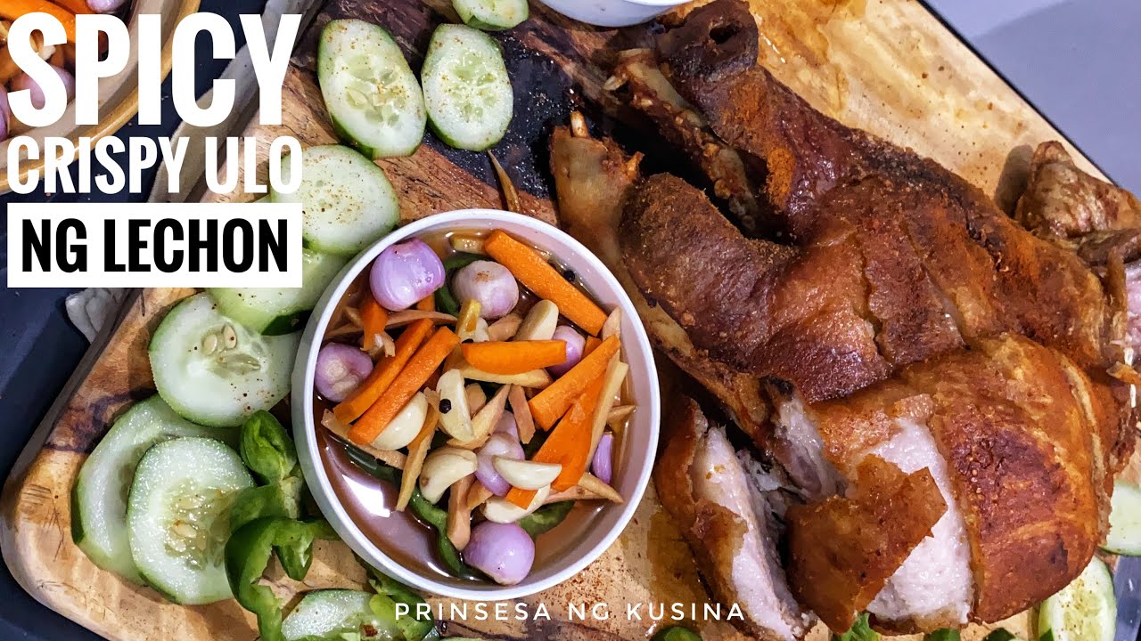 Spicy Crispy Ulo ng Lechon - YouTube
