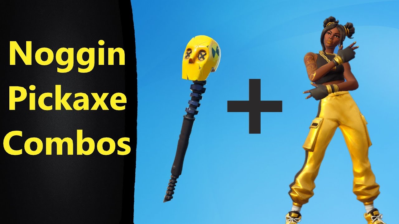 Noggin Pickaxe Combos in Fortnite (BEFORE YOU BUY) - YouTube