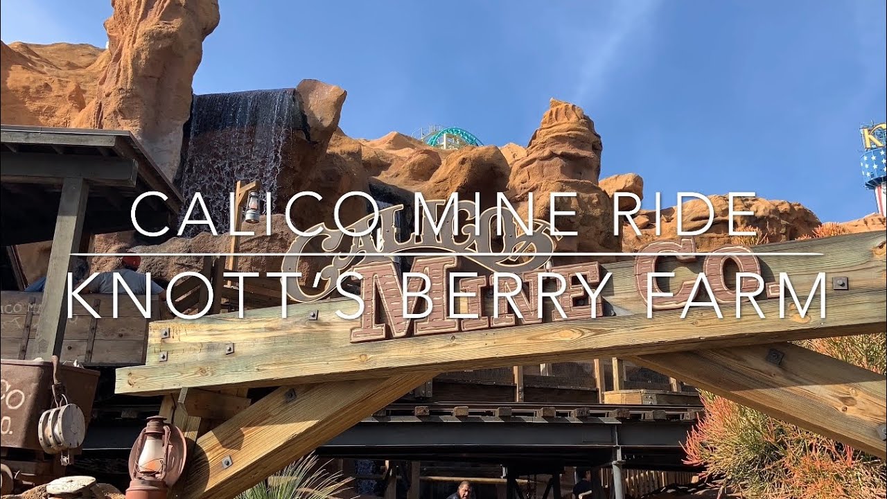 Calico Mine Ride POV (4K) - Knott’s Berry Farm - YouTube