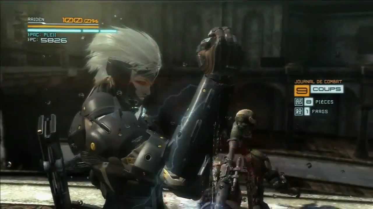 Metal Gear Rising : Revengeance / Combos MGR / Démo / Découverte /No ...