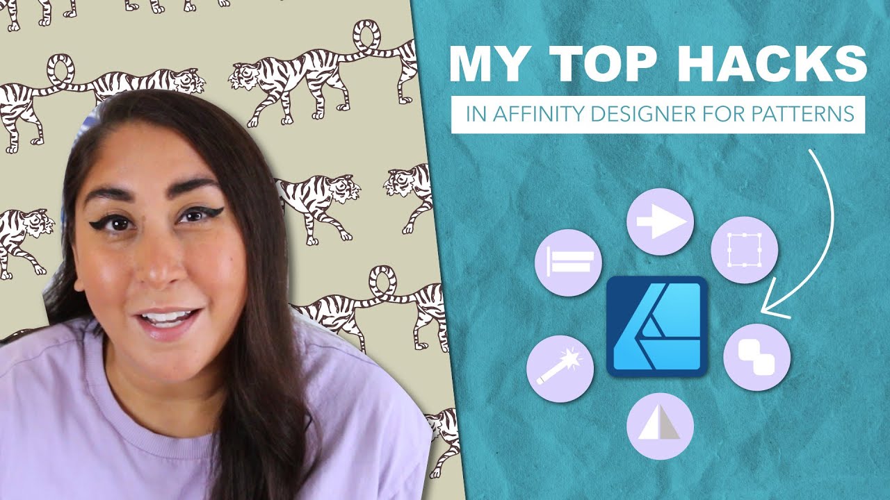 The Creative Studio + @LaurenLesley - Top Hacks in Affinity Designer for Making Repeating ...