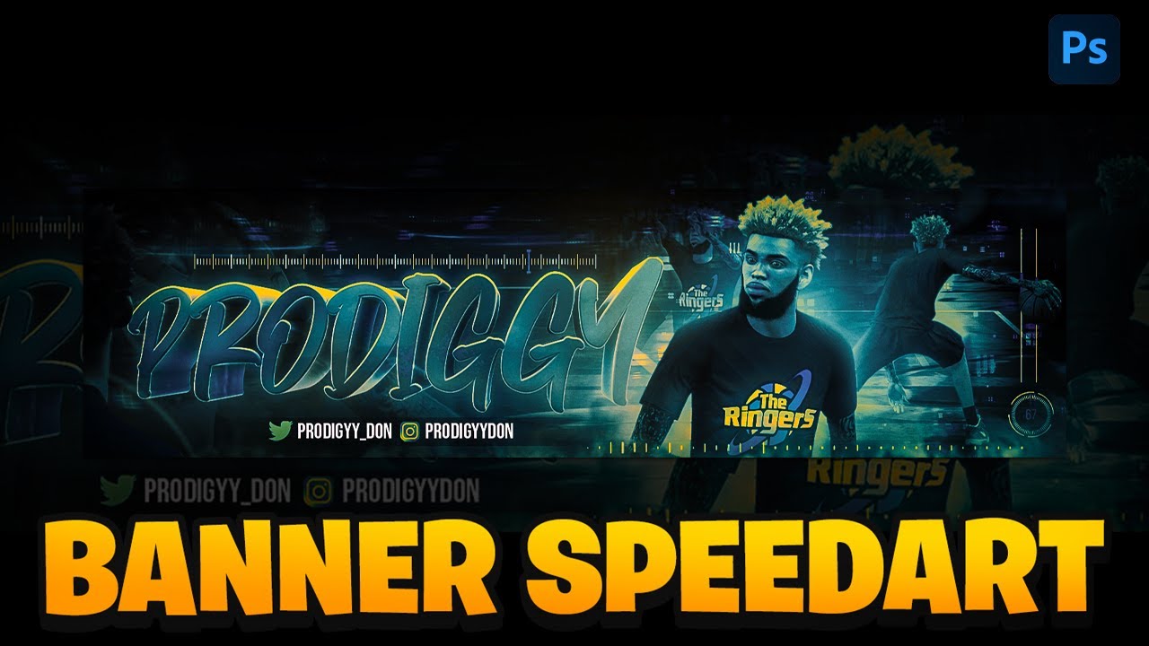 Photoshop Speedart: NBA 2K21 Banner Speedart! How To Make NBA 2K21 ...
