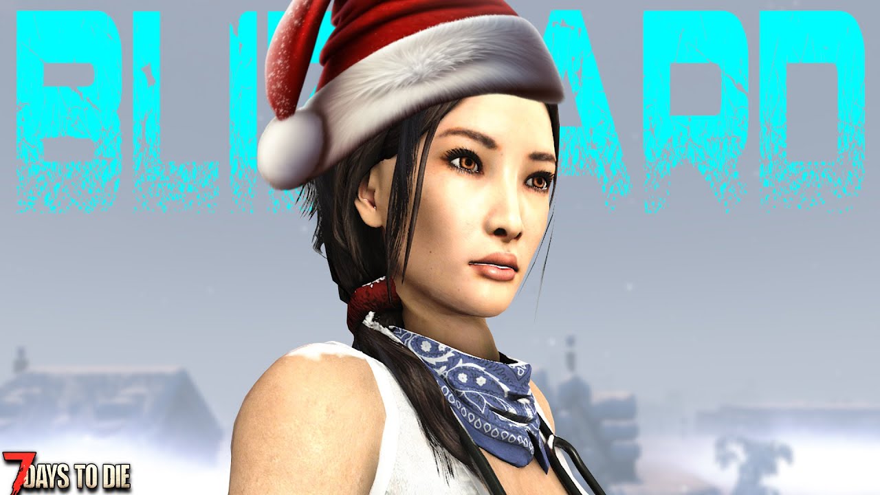 Trader Jen's Christmas! | 7 Days to Die: THE BLIZZARD (Day 15) - YouTube
