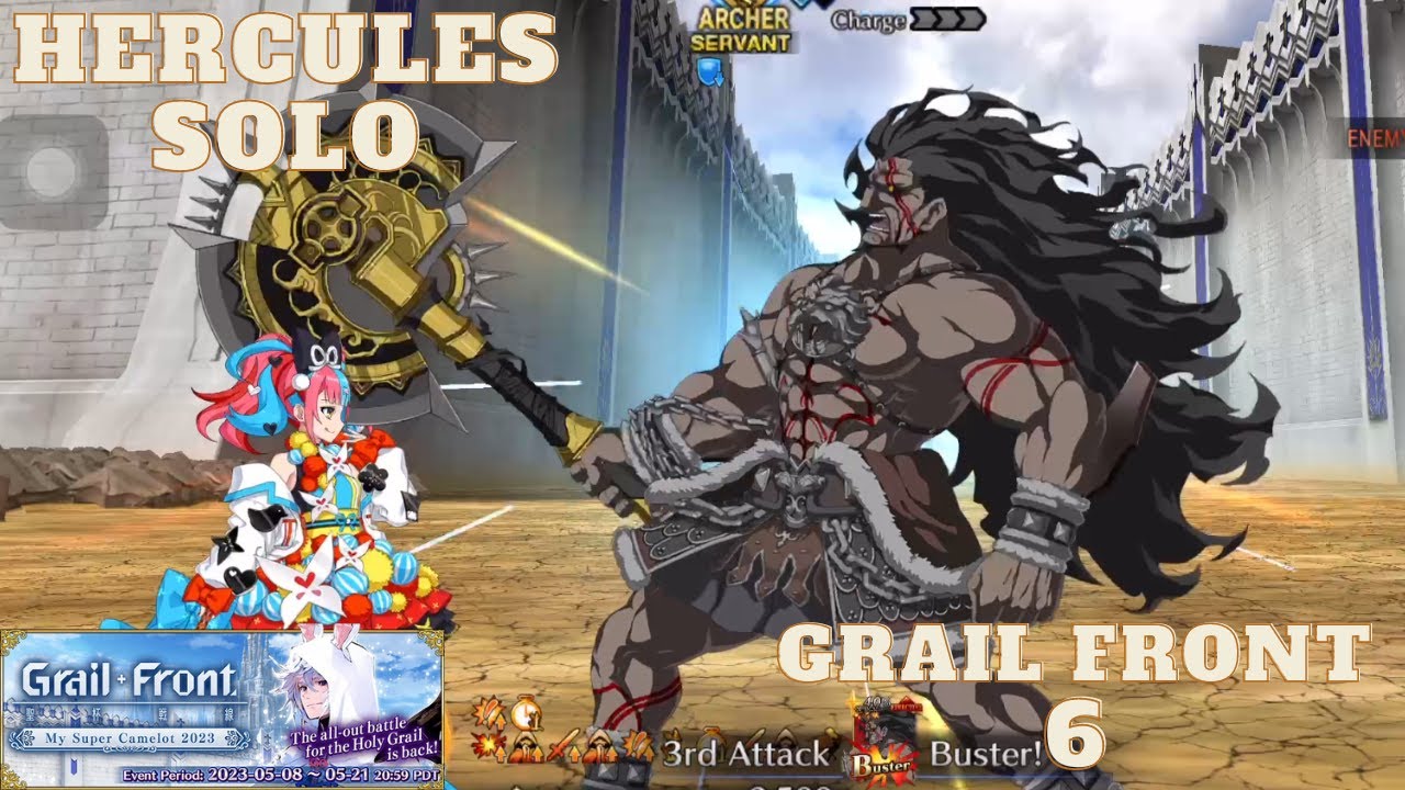 One Man Army | Hercules Solo | Front Grail - Round Table Front 6 [FGO ...