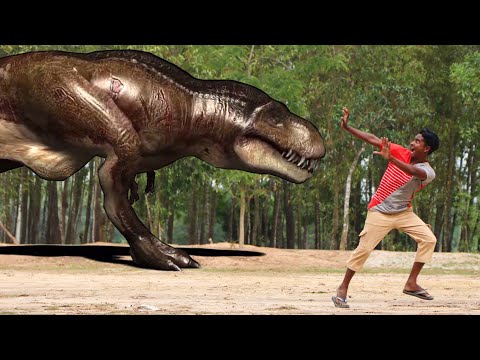 T-Rex Chase - Jurassic World Fan Movie - Part -3 || Dinosaur Movie In Real Life