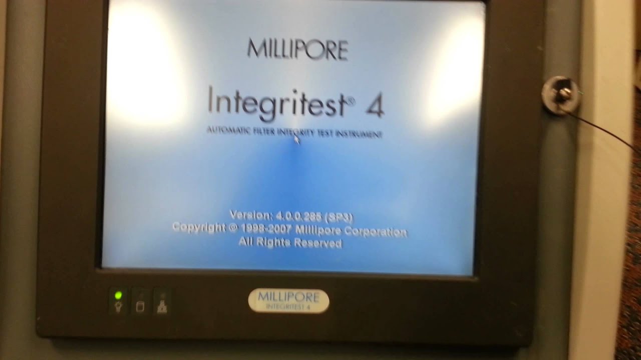 For Sale: Millipore Integritest 4 S/N IT40757 - YouTube
