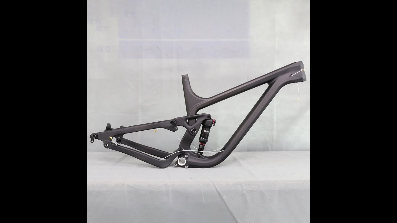 How to install Rockshox rear shock on ICAN P9 frame - YouTube