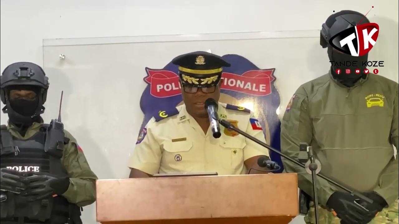 Tande koze ,b@ndi yo mele, yo pran 7 polisye ki asosye ak avè yo epi lapolis chanje inifom - YouTube