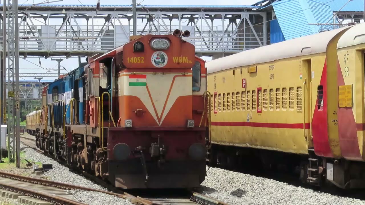 Light locomotives WDM3A WDG3A WAP1 and WAG9 of Indian Railways #indian ...