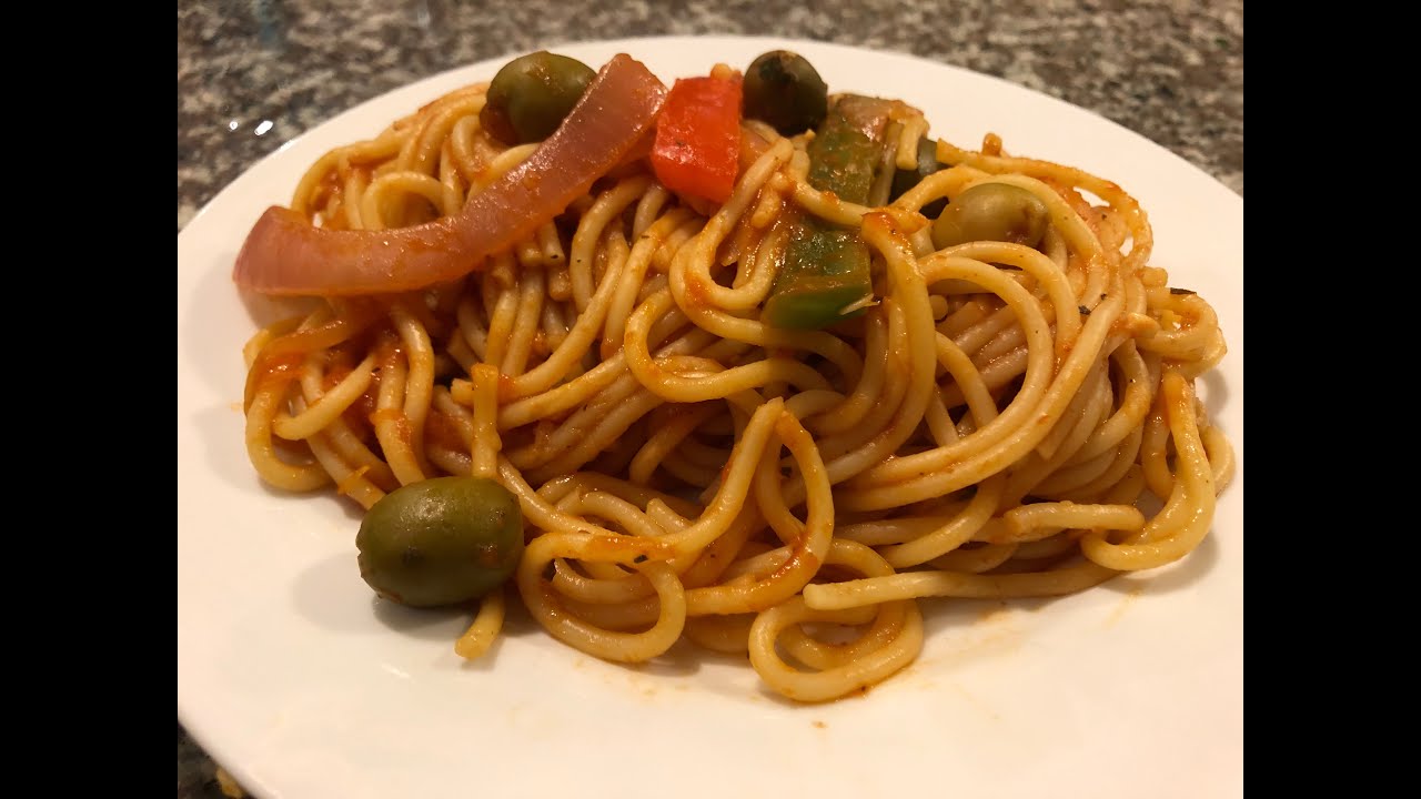 Dominican Style Spaghetti | Lavonne's Kitchen - YouTube