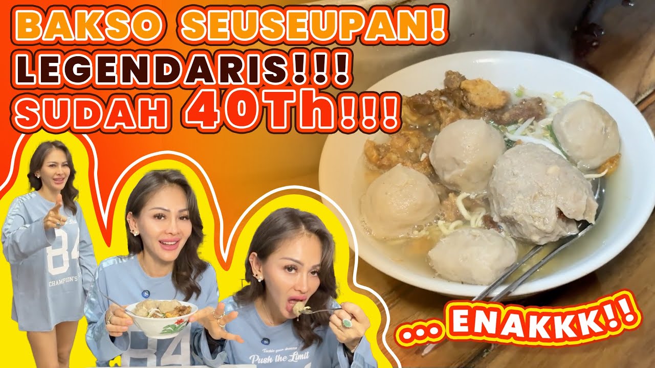 BAKSO SEUSEUPAN BOGOR! ENAKNYA LEGEND!! BIKIN NAGIH! - YouTube