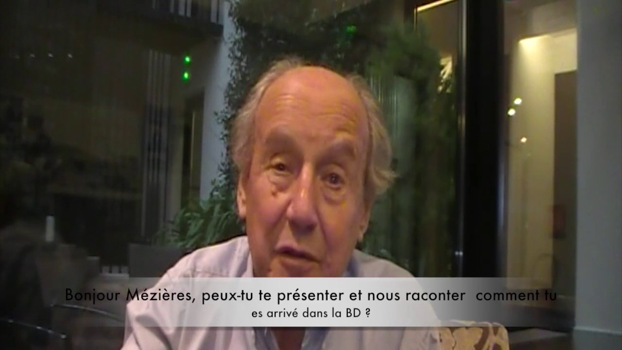 Jean-Claude Mézières en interview pour PlaneteBD - YouTube