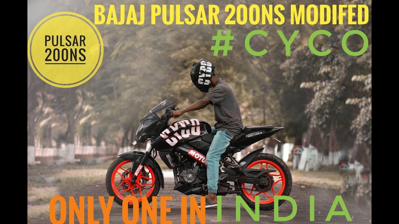 BAJAJ PULSAR 200 NS MODIFIED | BEST EVER MODIFIED PULSAR 200 NS IN ...