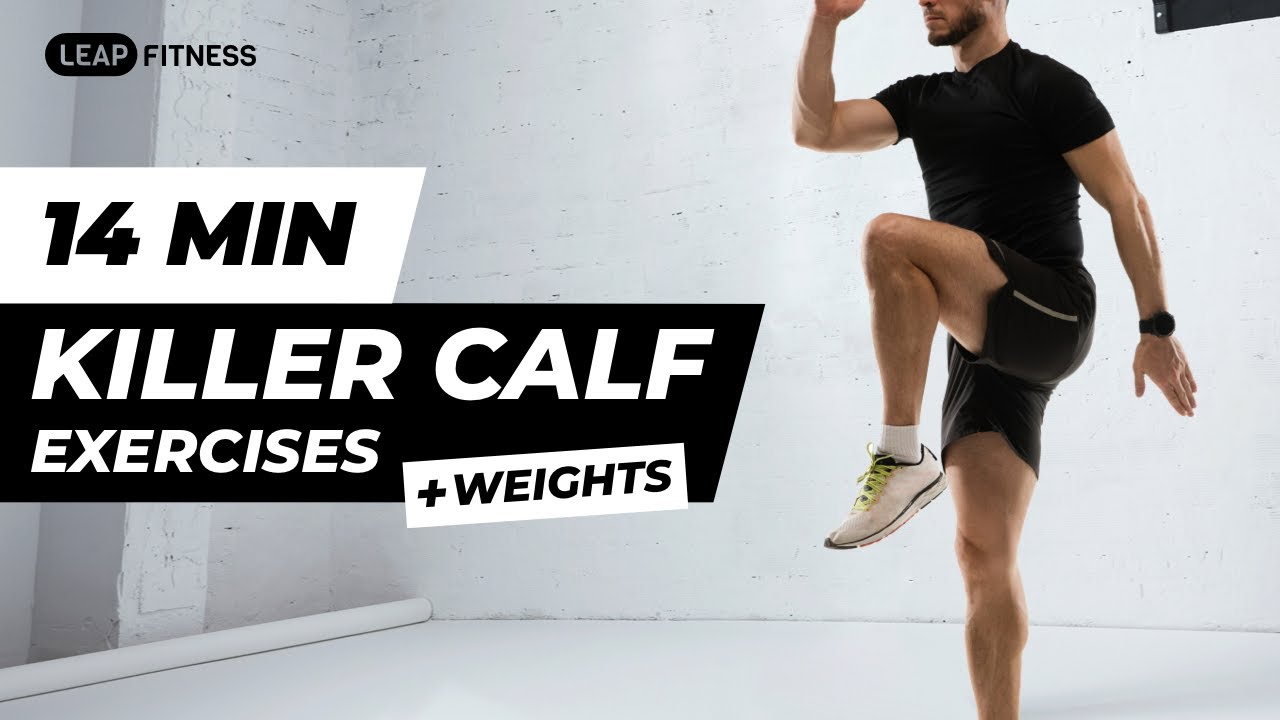 14 MIN Killer Calf Exercises | Create Solid Calves - YouTube