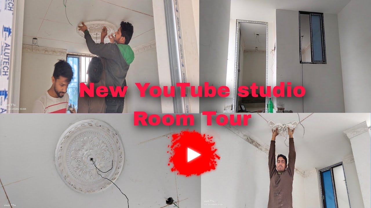 new YouTube studio Room Tour || youtube studio || studio #youtubestudio ...