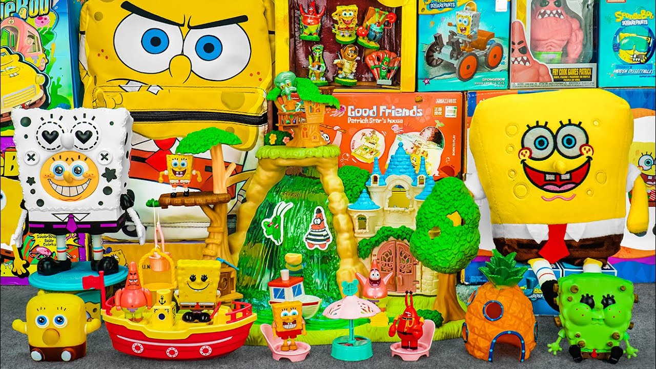 99 Minutes of Satisfying ASMR Unboxing | Adorable SpongeBob SquarePants ...