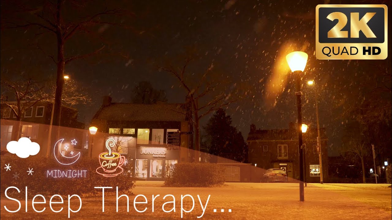 Snowy Winter ASMR 🌨️ Relaxing Sleep Therapy for Insomnia - YouTube