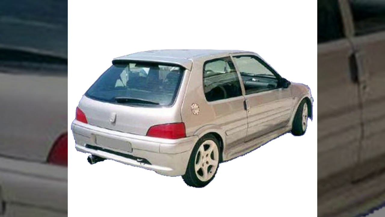 Peugeot 106 Spoiler ve Marspiyel Modelimiz - YouTube