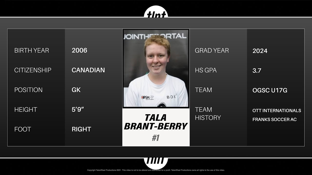 Tala Brant Berry 2022 highlights - YouTube