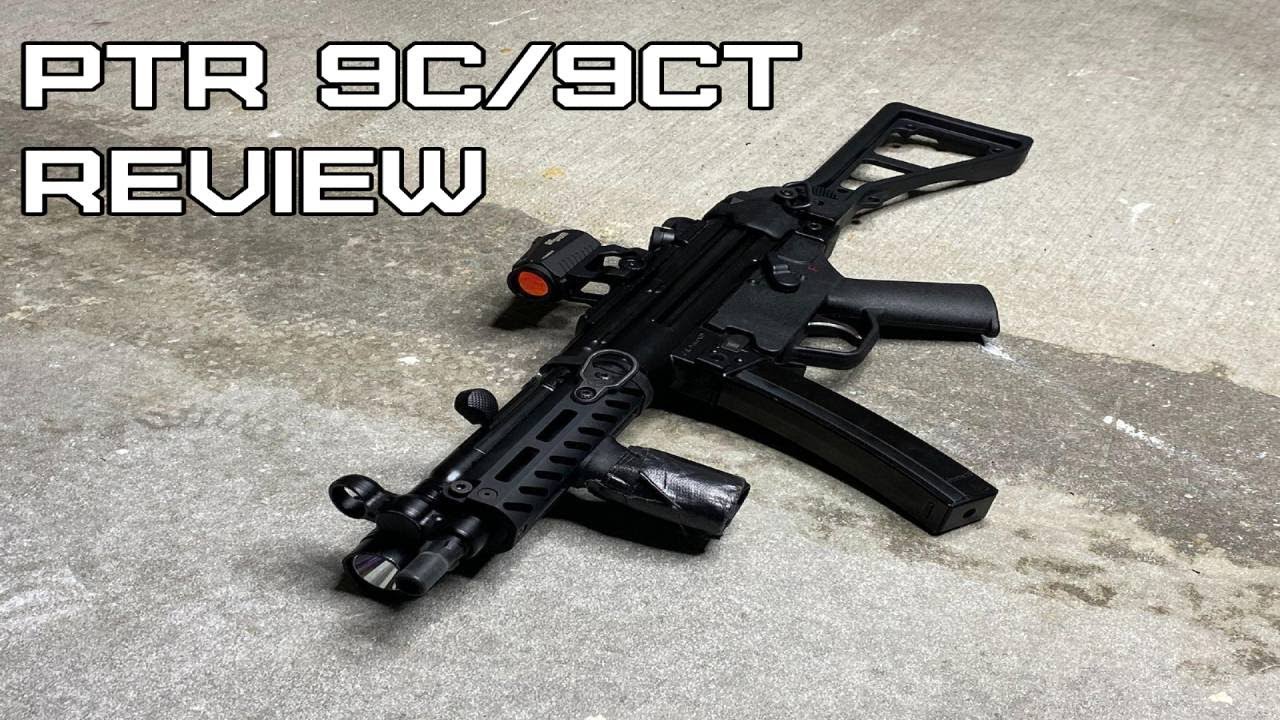 The Best Affordable MP5?? PTR 9C/9CT Review - YouTube