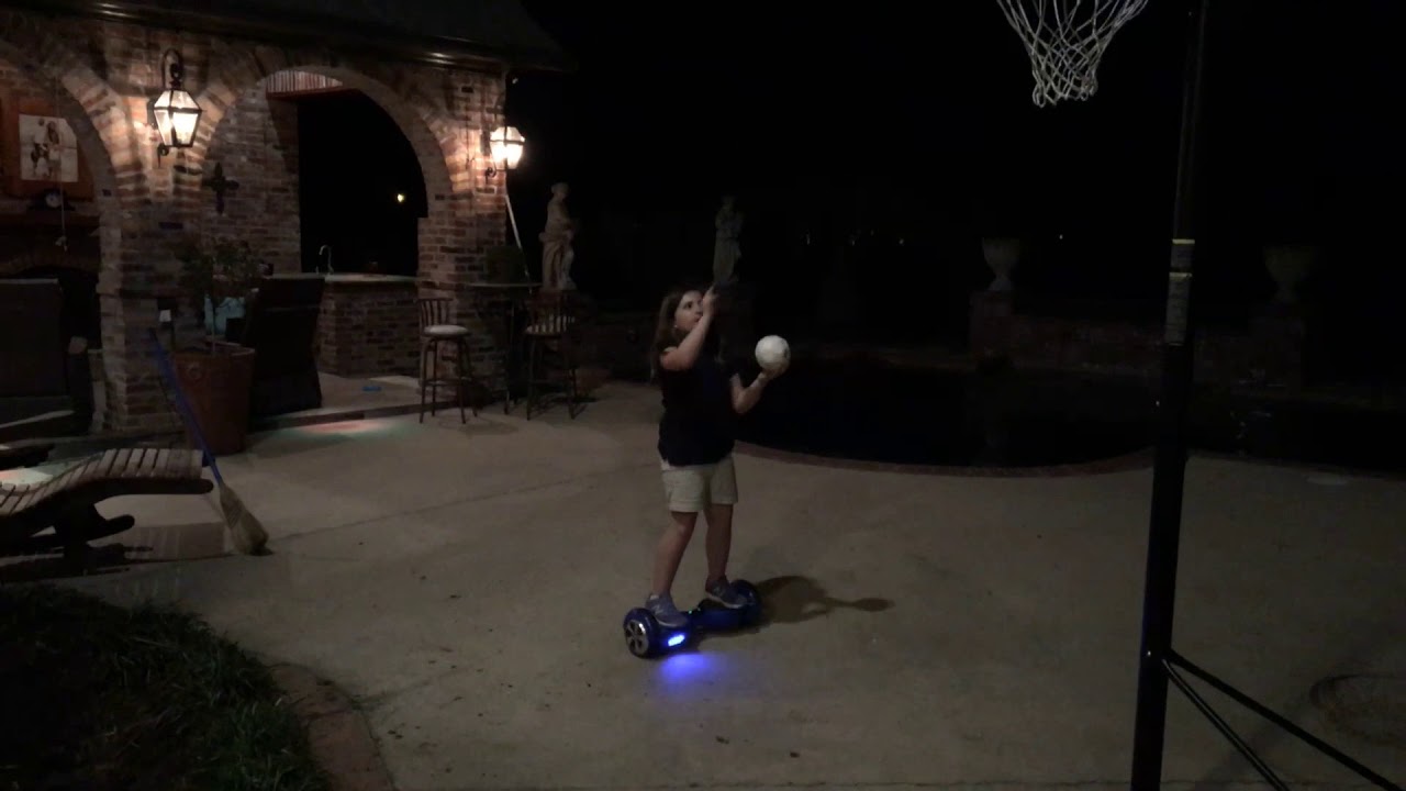 Basketball hover board - YouTube